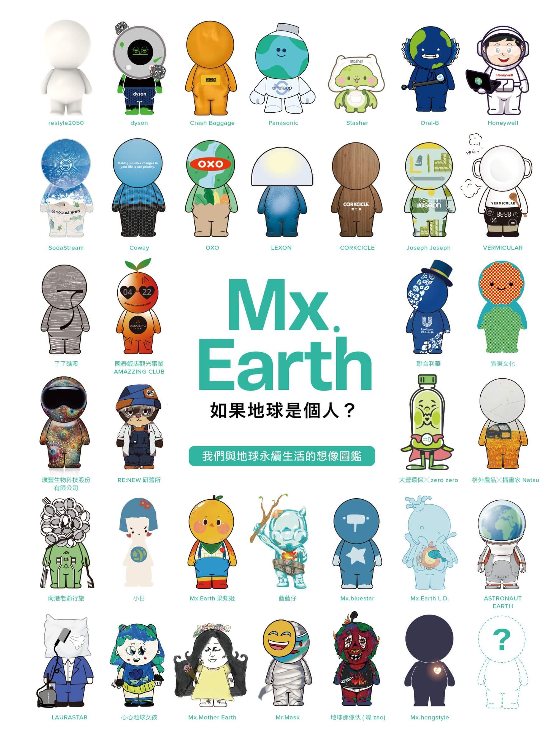 VERSE-如果地球是個人？「Mx.Earth」我們與地球永續生活的想像圖鑑 – 格外農品GoodWill Foods